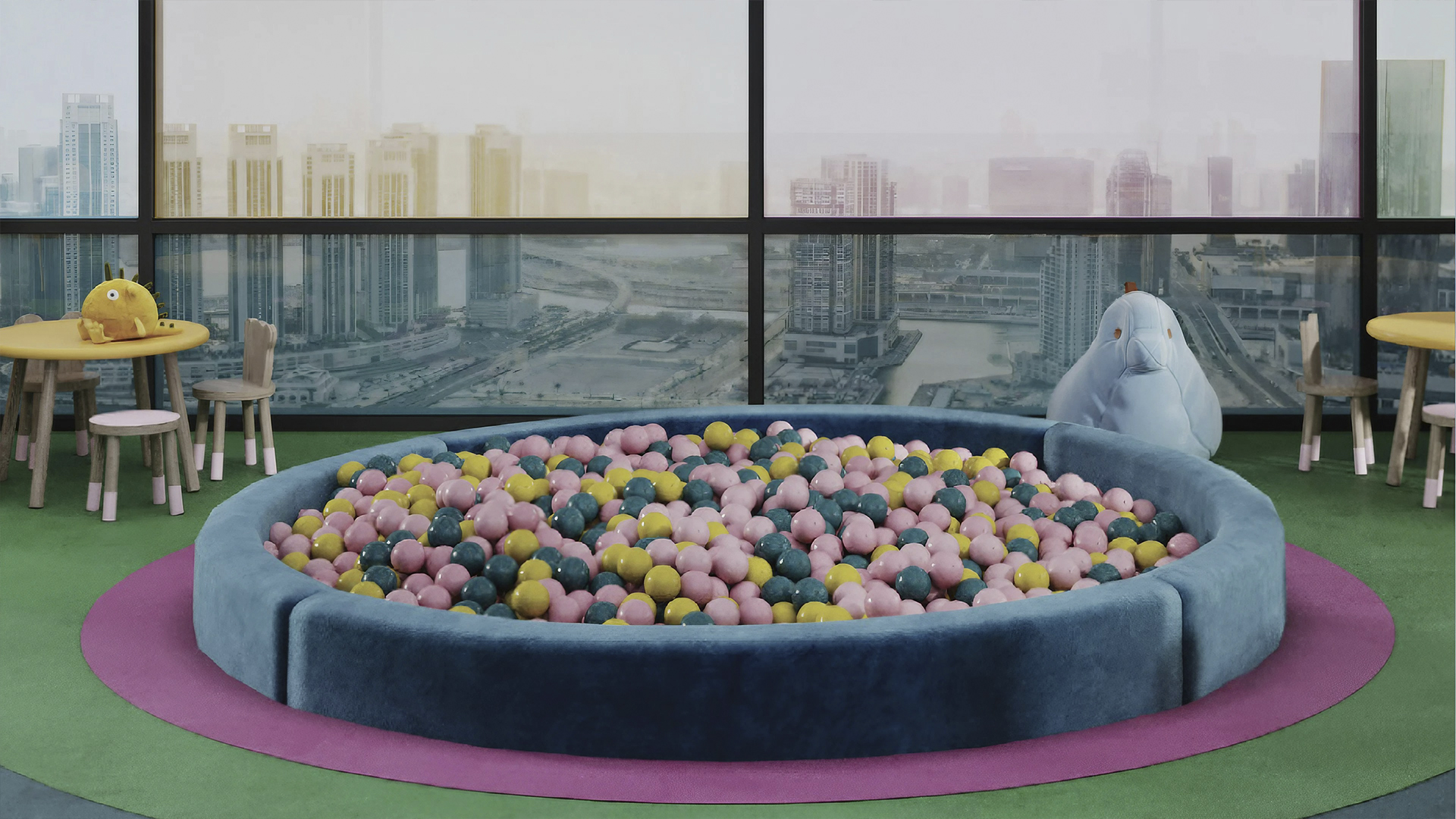 Radiant Viewz II is a complex of two towers on Al Reem Island in Abu Dhabi