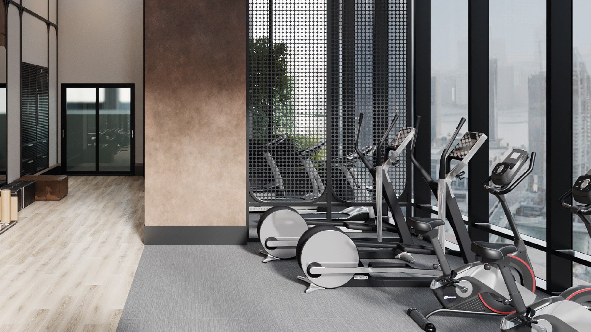 Radiant Viewz II is a complex of two towers on Al Reem Island in Abu Dhabi